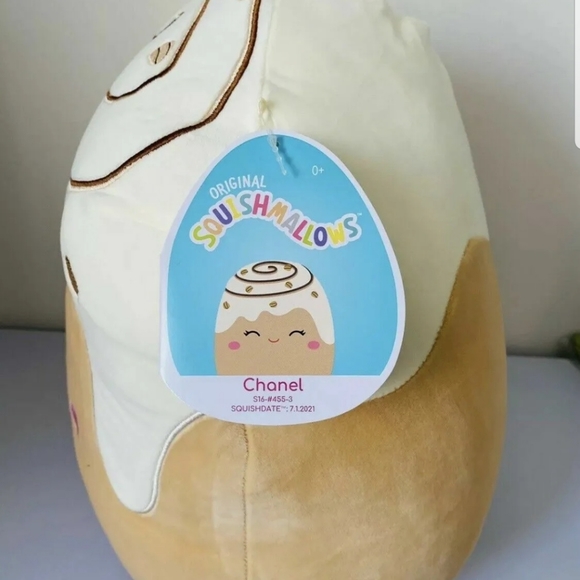 Squishmallows | Toys | Squishmallows Chanel Cinnamon Roll Plush 6 Stuffed Toy New Brand New A ...